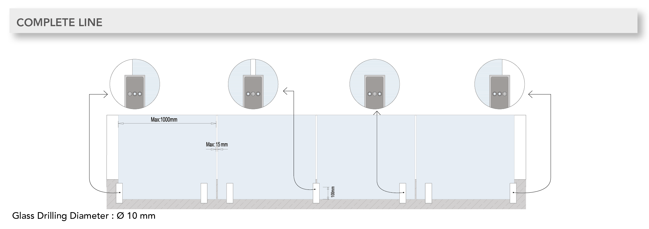KH 3300 - Kozza Railing Systems